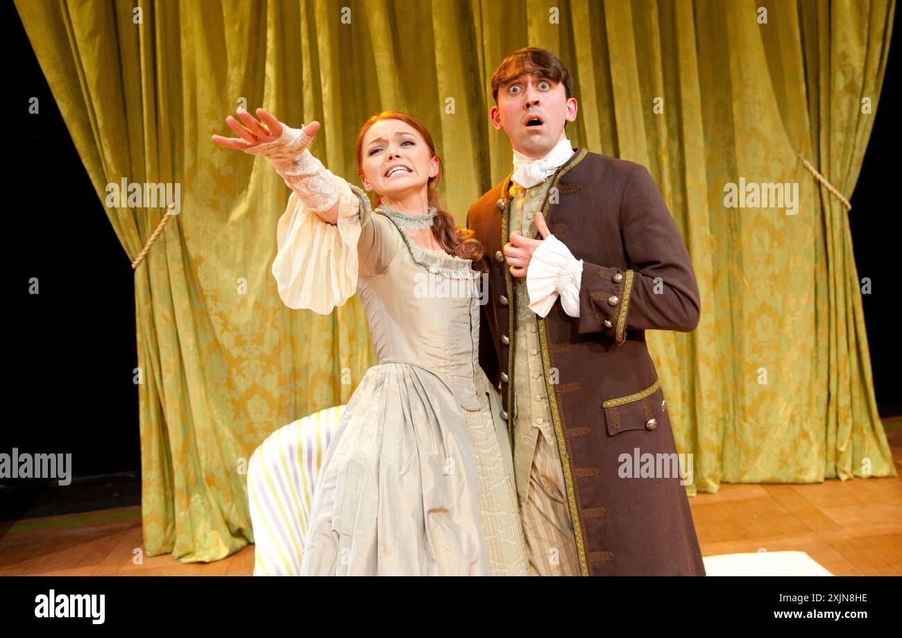 Hannah Spearritt (Lady Frances Touchwood), Joseph Macnab (Sir George ...