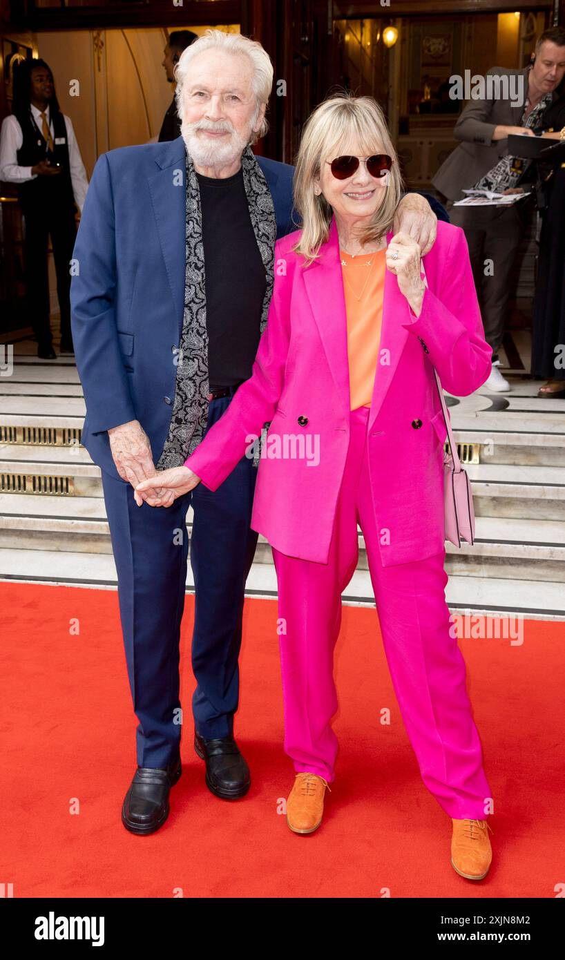 18 Jul 2024, London, England, UK - Twiggy and Leigh Lawson attending ...