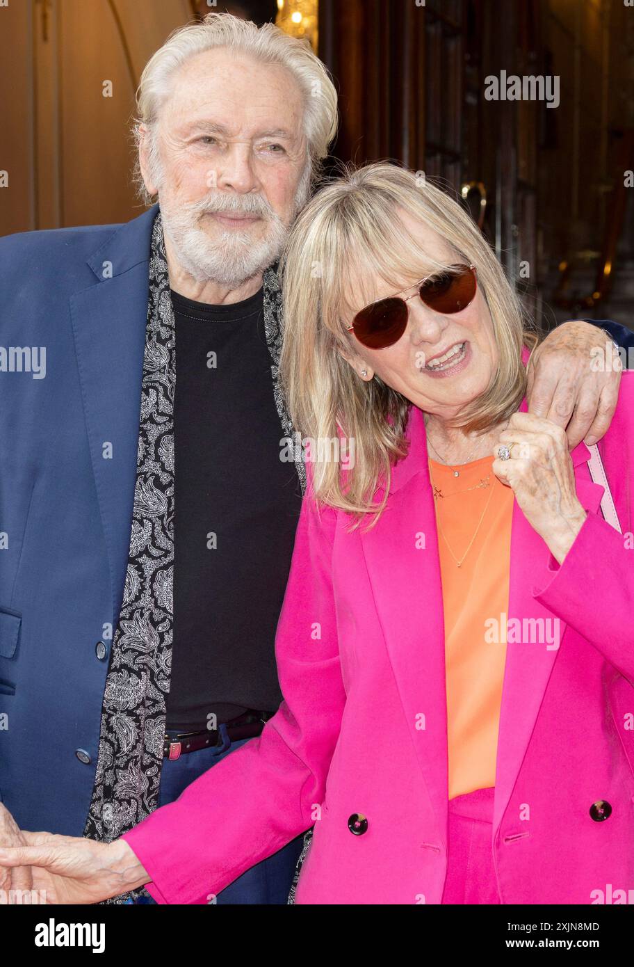 18 Jul 2024, London, England, UK - Twiggy and Leigh Lawson attending ...