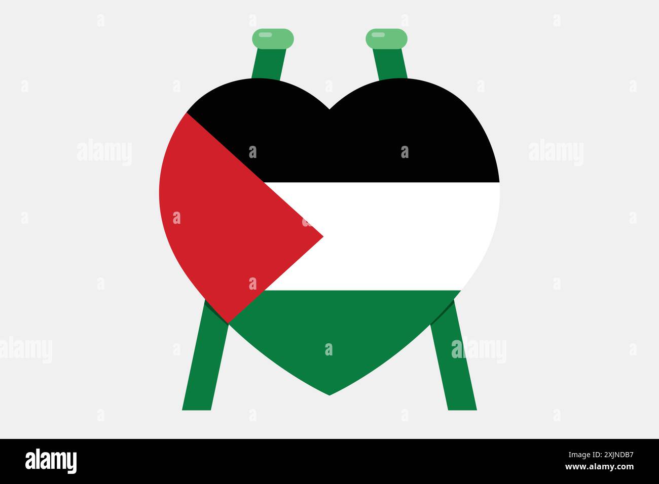 Flag of Palestine Sign Stock Vector Image & Art - Alamy