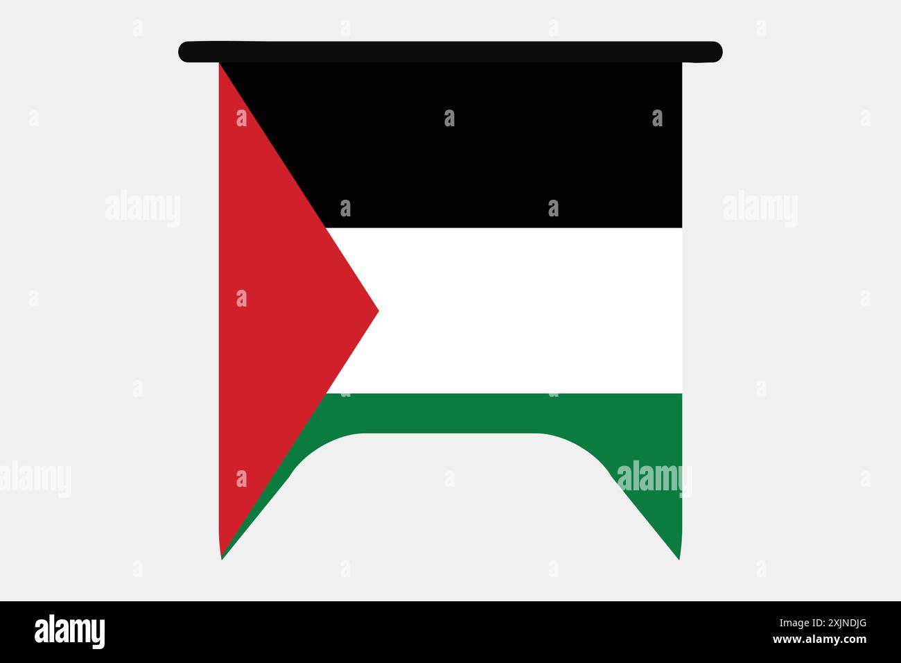 Flag of Palestine Sign Stock Vector Image & Art - Alamy