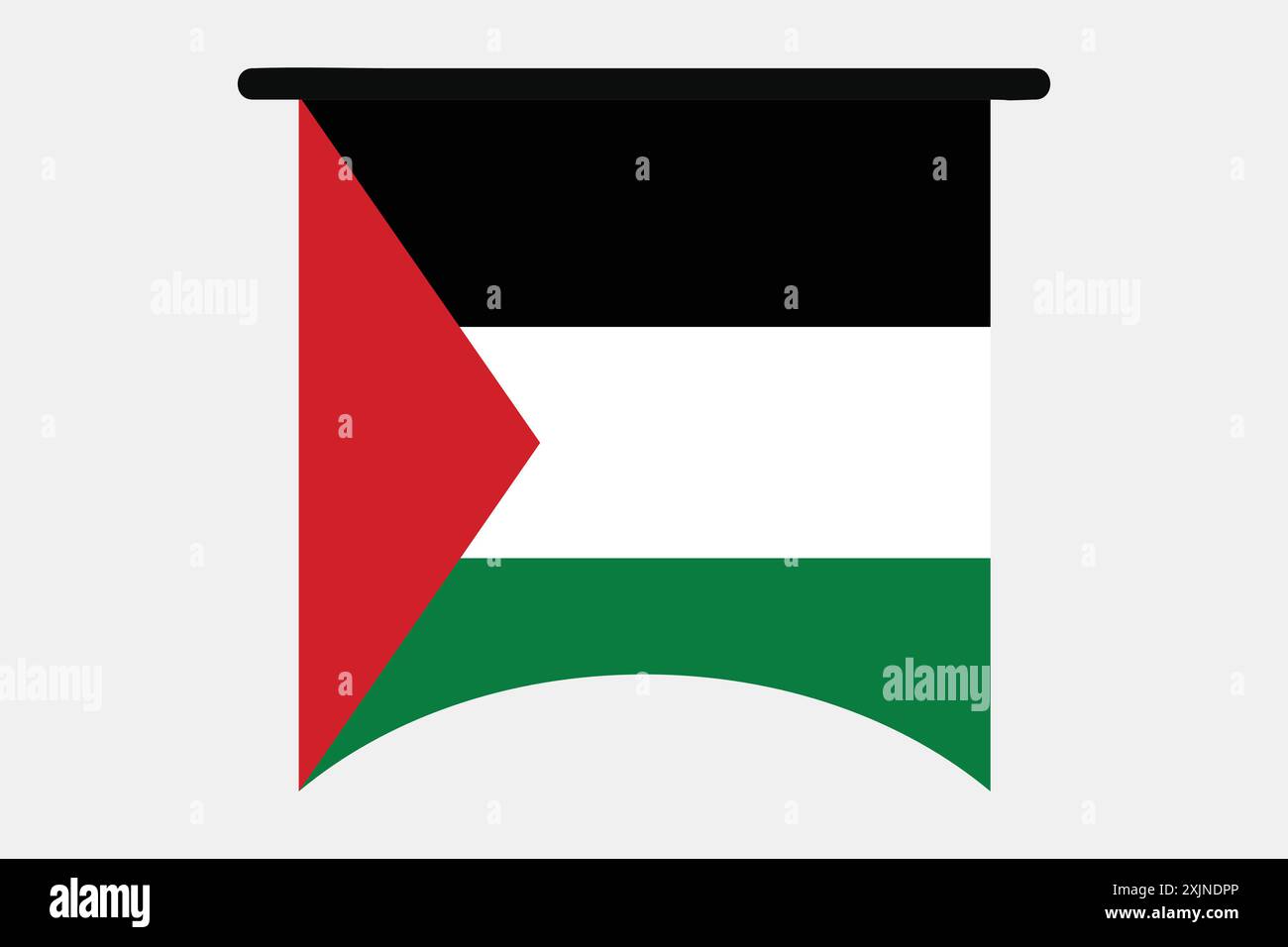 Flag of Palestine Sign Stock Vector Image & Art - Alamy