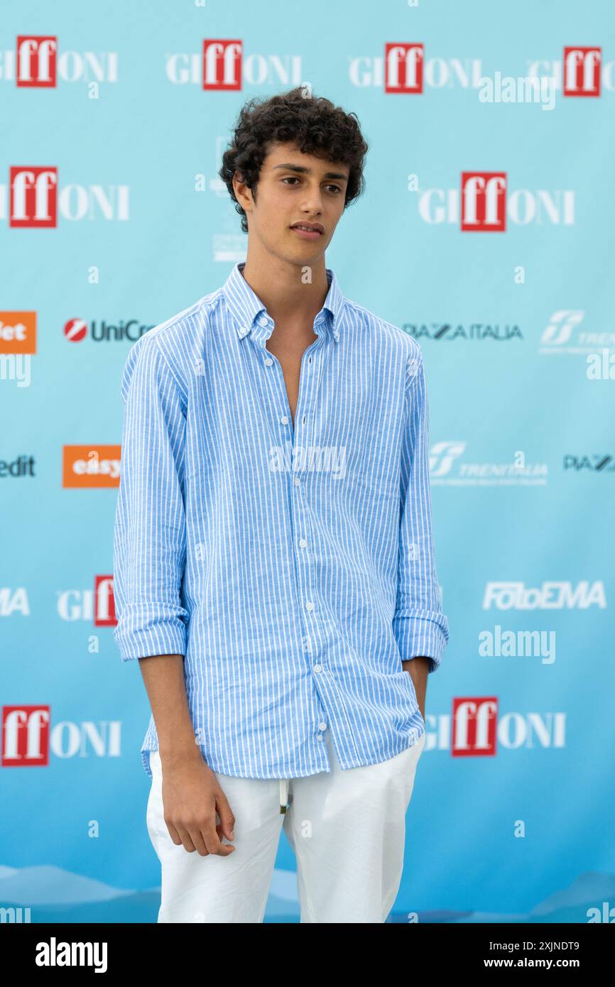 Giffoni Valle Piana, Salerno, Italy. 19th July, 2024. Italian actor ...