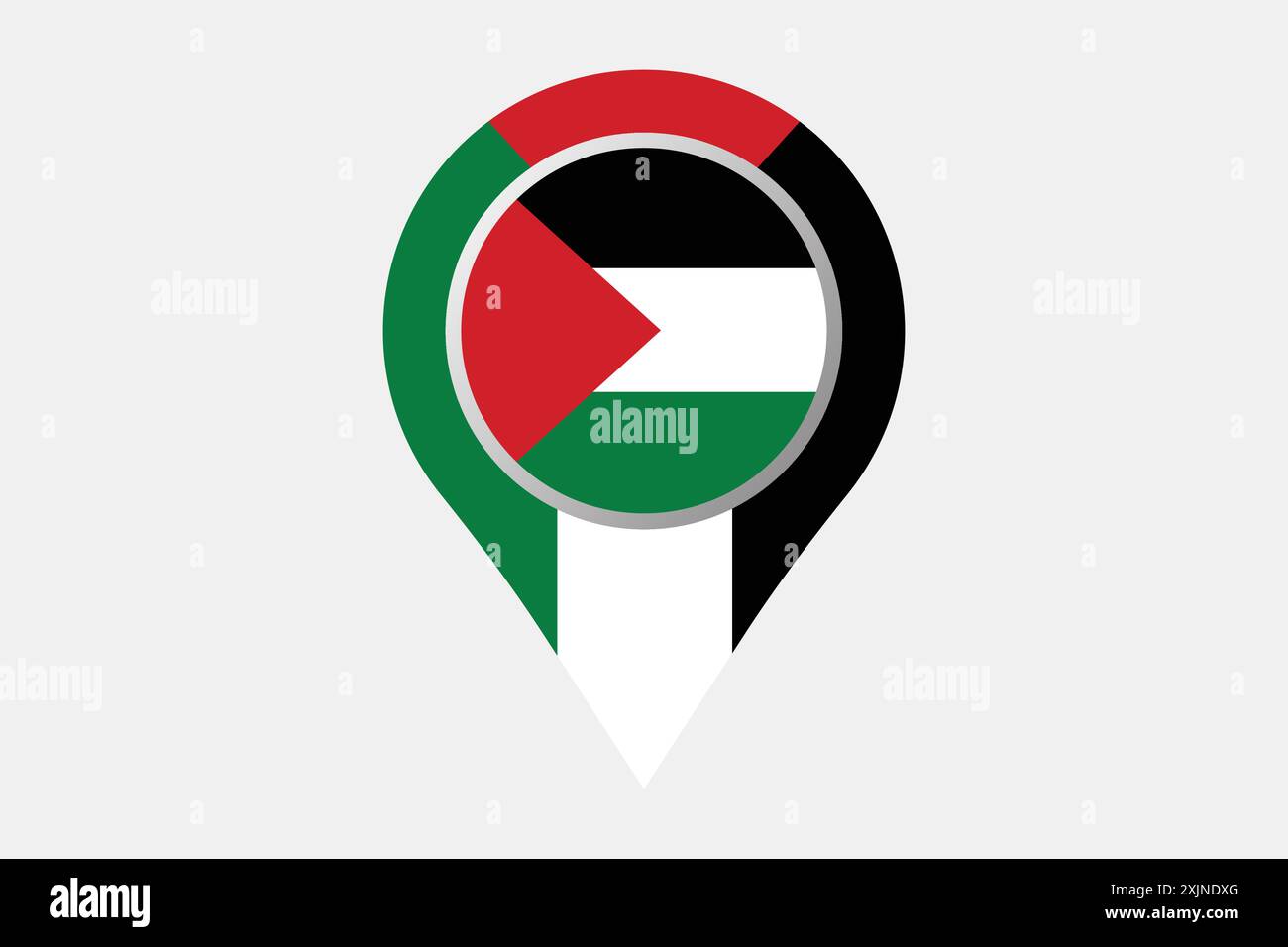 Palestine location sign Stock Vector Image & Art - Alamy