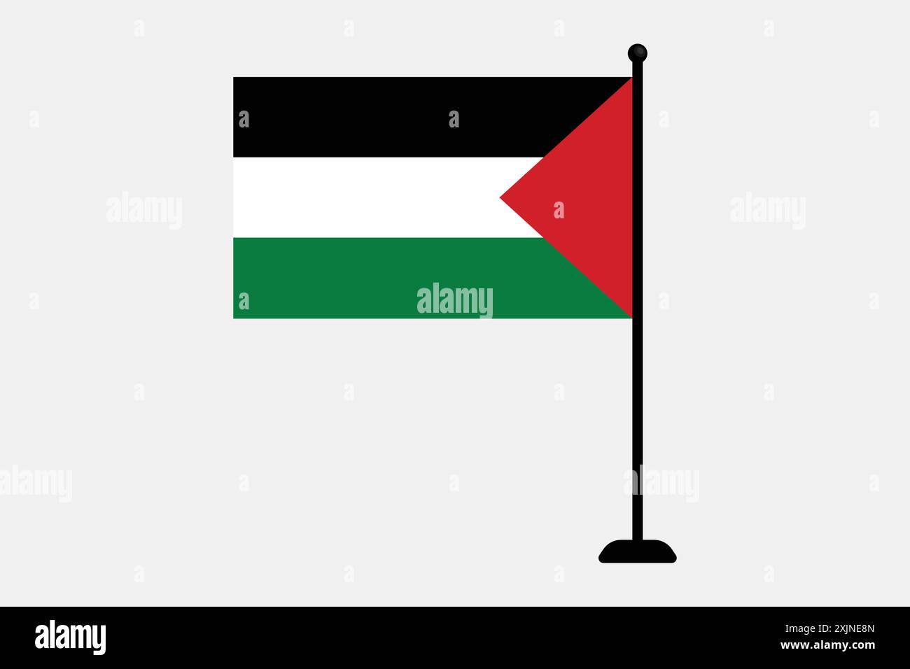 Flag of Palestine Stock Vector Image & Art - Alamy