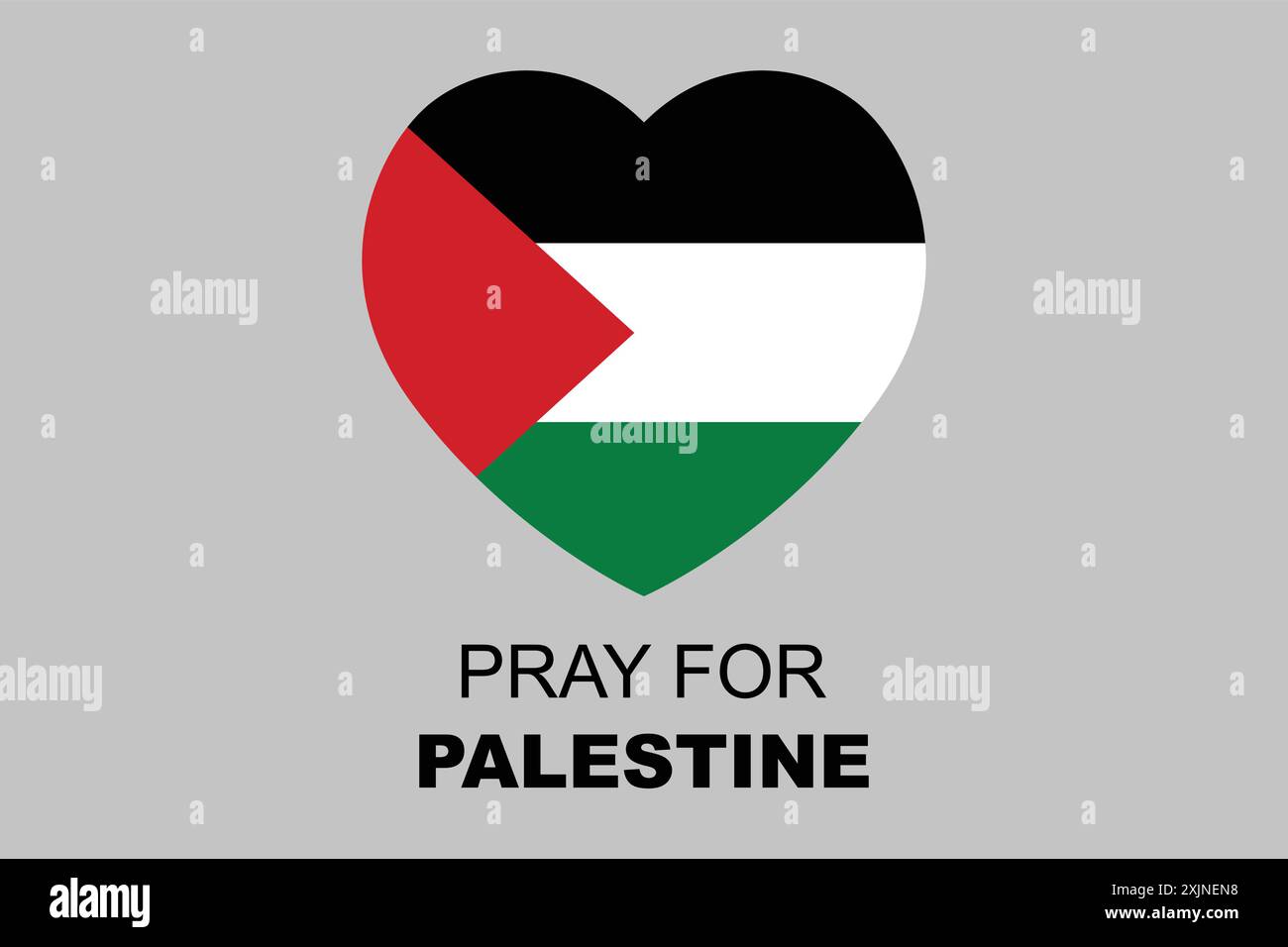 Palestine independence flag pray Stock Vector Images - Alamy