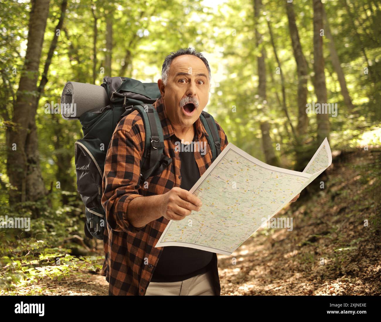 Lost tourist map studio hi-res stock photography and images - Alamy