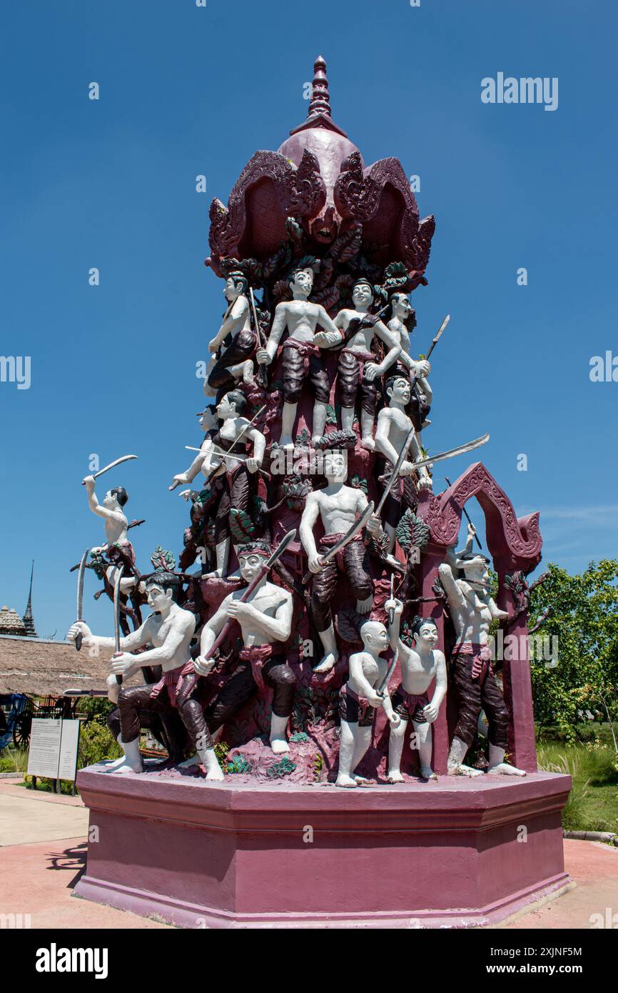 small statue at ancient city Stock Photo - Alamy