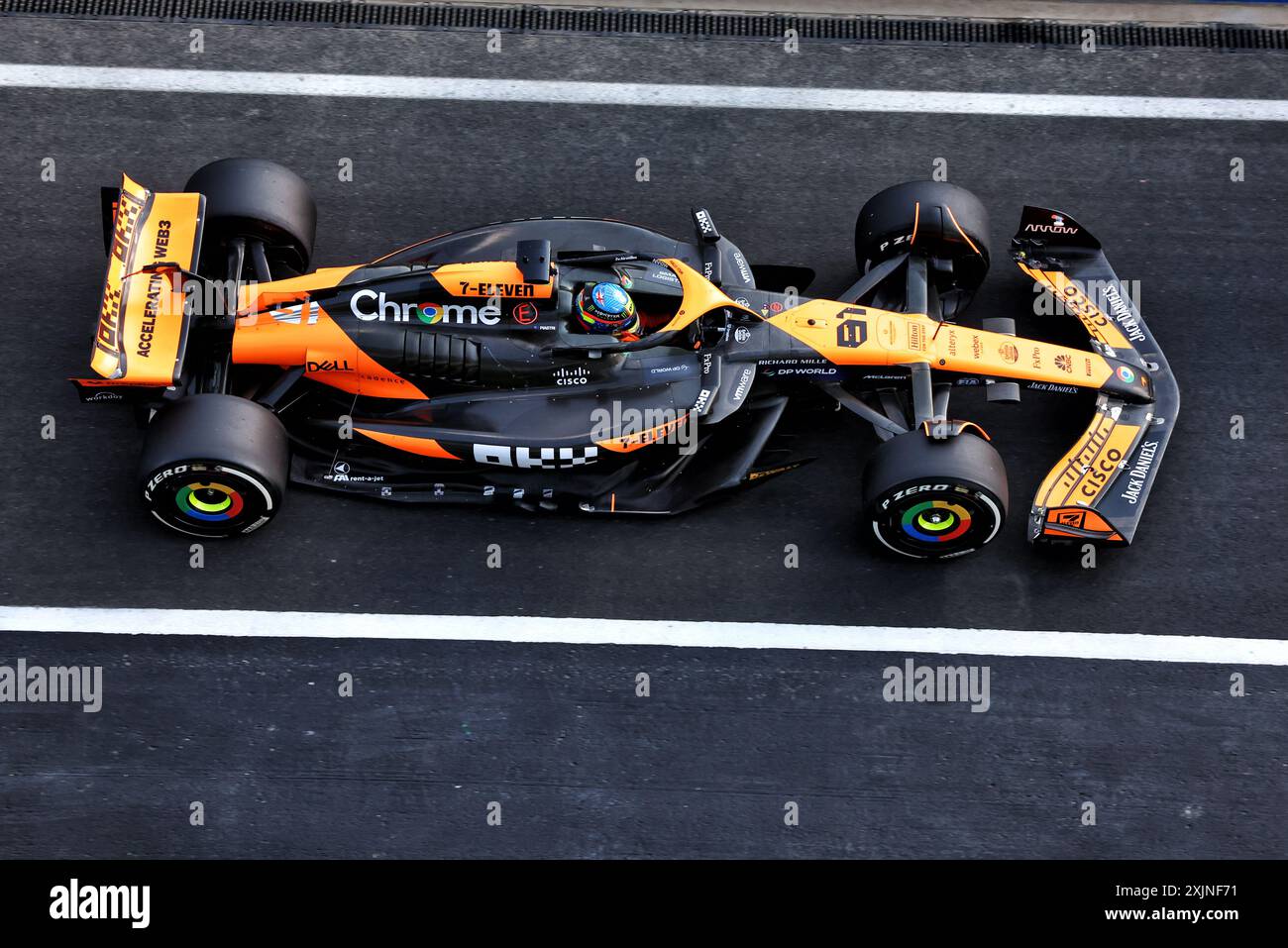 Budapest, Hungary. 19th July, 2024. Oscar Piastri (AUS) McLaren MCL38. Formula 1 World ...
