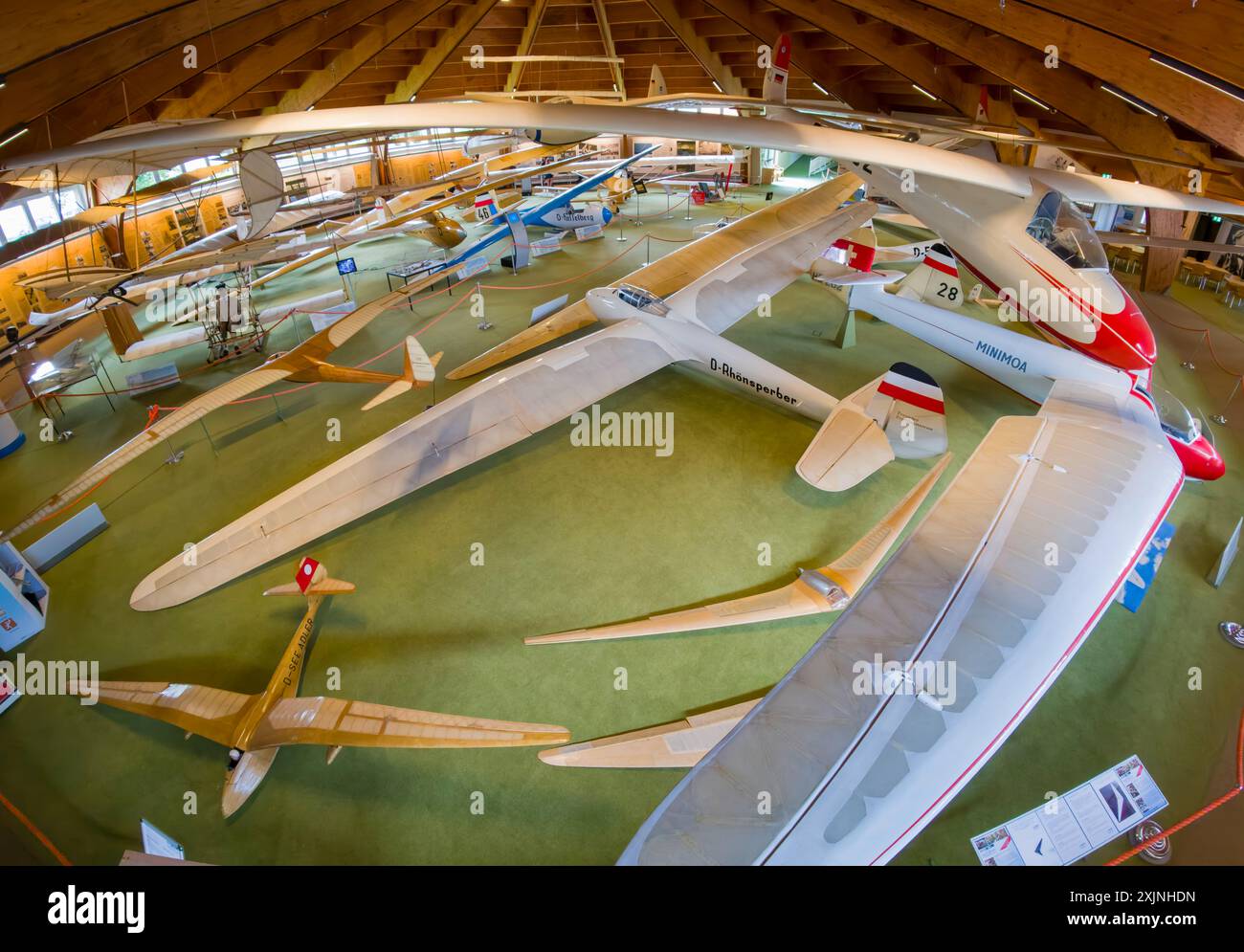 PRODUCTION - 18 July 2024, Hesse, Gersfeld (Röhn): Exhibits are on ...