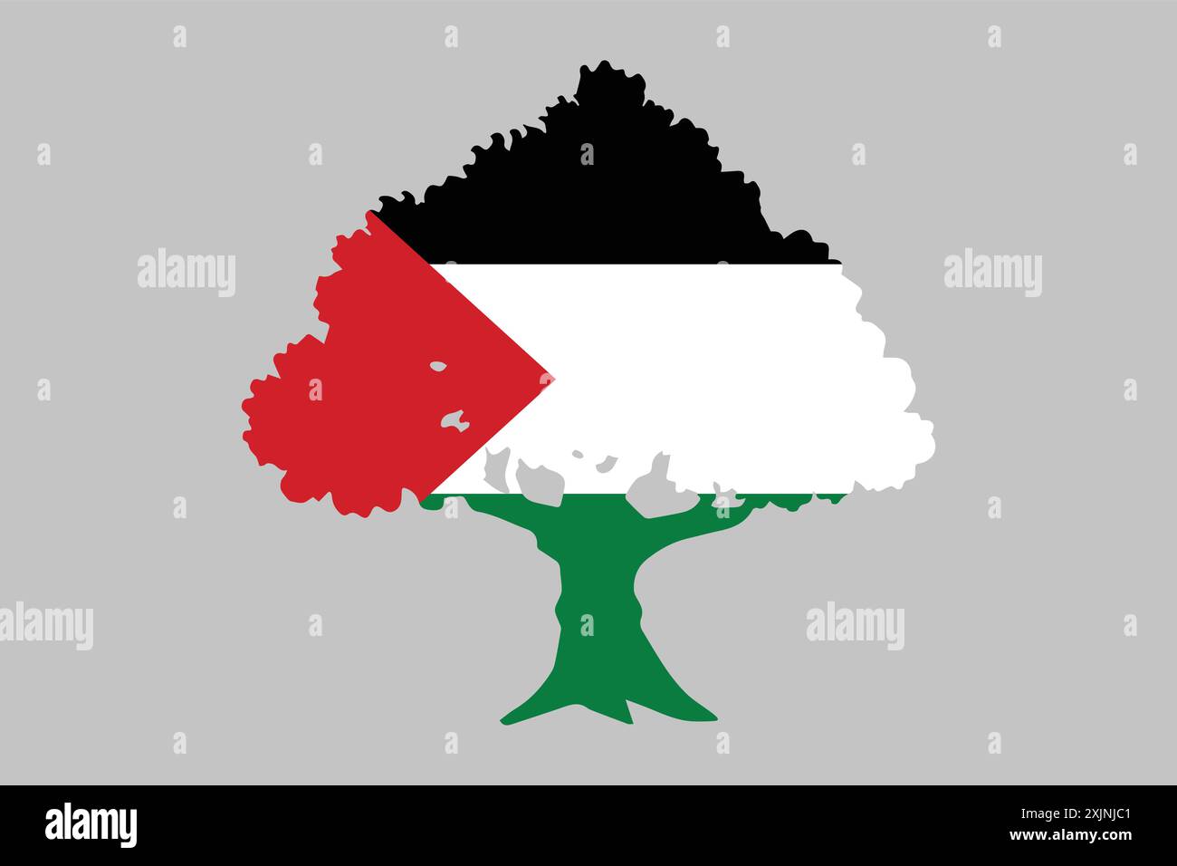 Palestinian tree Stock Vector Images - Alamy