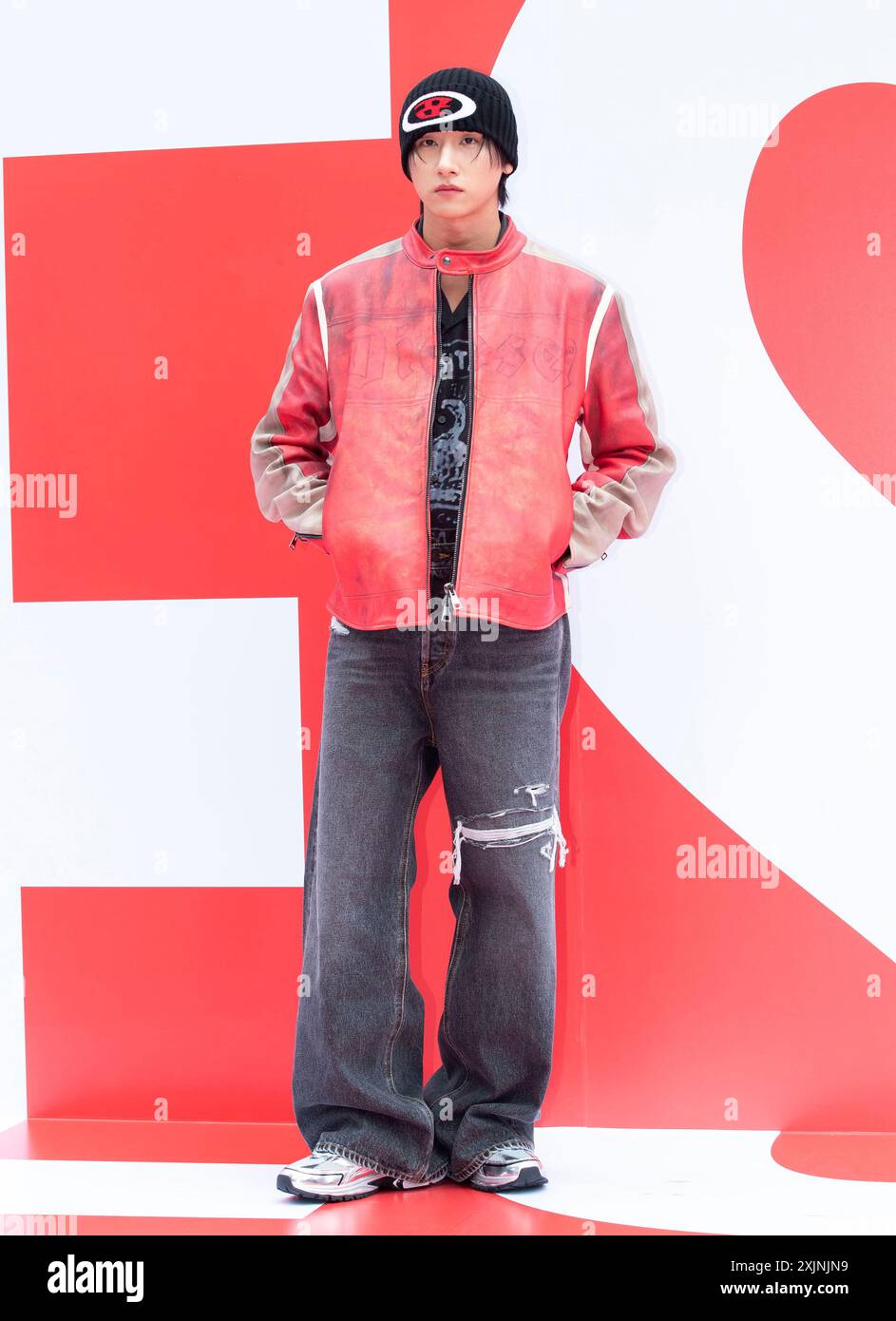 Seoul, South Korea. 19th July, 2024. South Korean singer I.M, member of ...