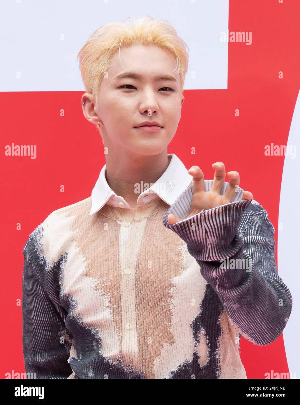 Seoul, South Korea. 19th July, 2024. South Korean singer Hoshi, member ...