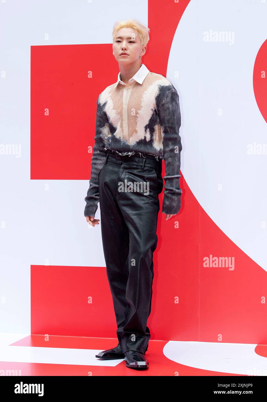 Seoul, South Korea. 19th July, 2024. South Korean singer Hoshi, member ...