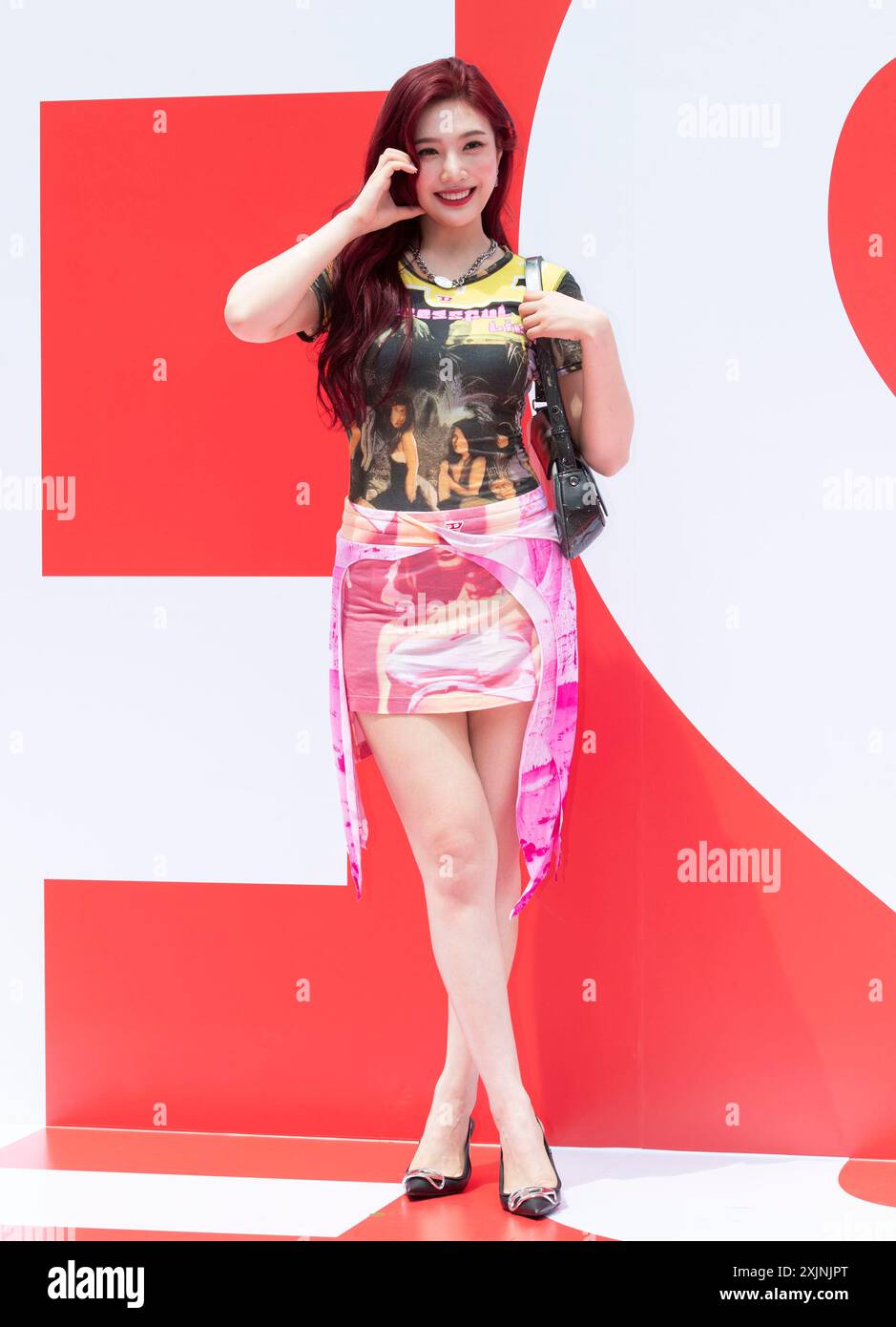 Seoul, South Korea. 19th July, 2024. South Korean singer Joy, member of ...