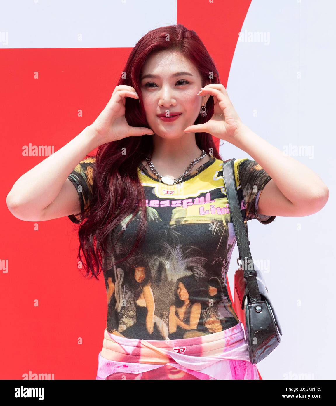 Seoul, South Korea. 19th July, 2024. South Korean singer Joy, member of ...