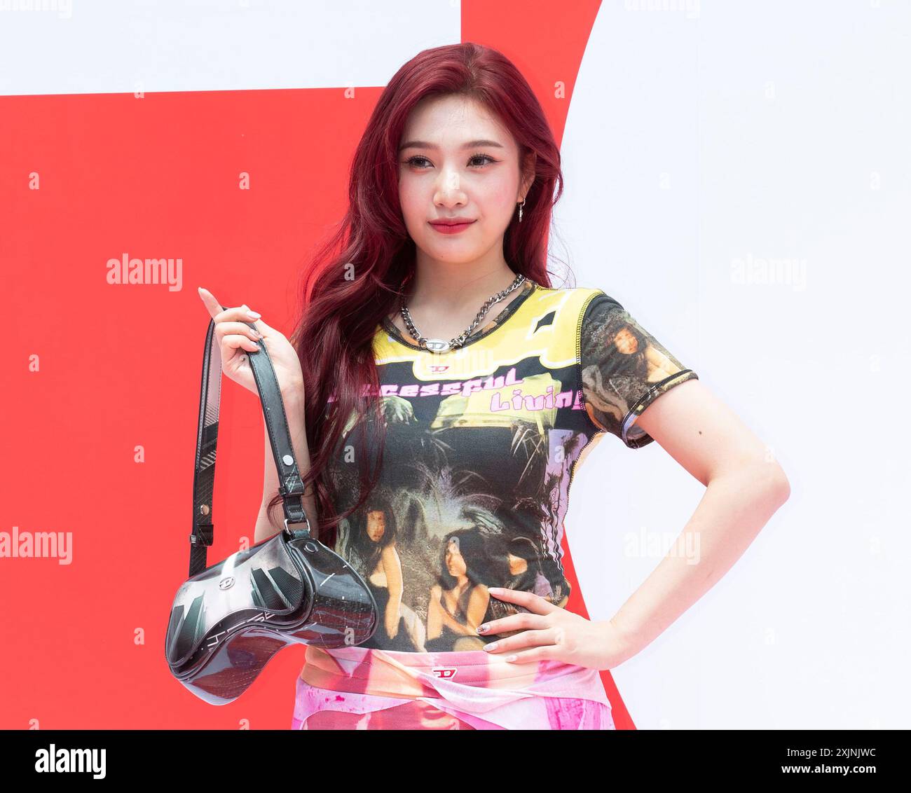 Seoul, South Korea. 19th July, 2024. South Korean singer Joy, member of ...