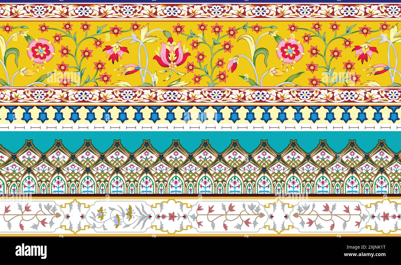 A Beautiful Pattern Illustrated Fashion Element Texture BackGround ...