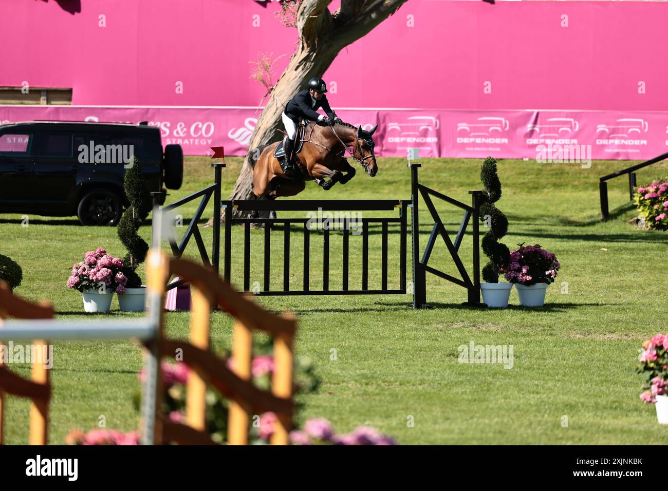 Conor Swail of Ireland with Casturano during the CSI5* Prix Mars & Co ...