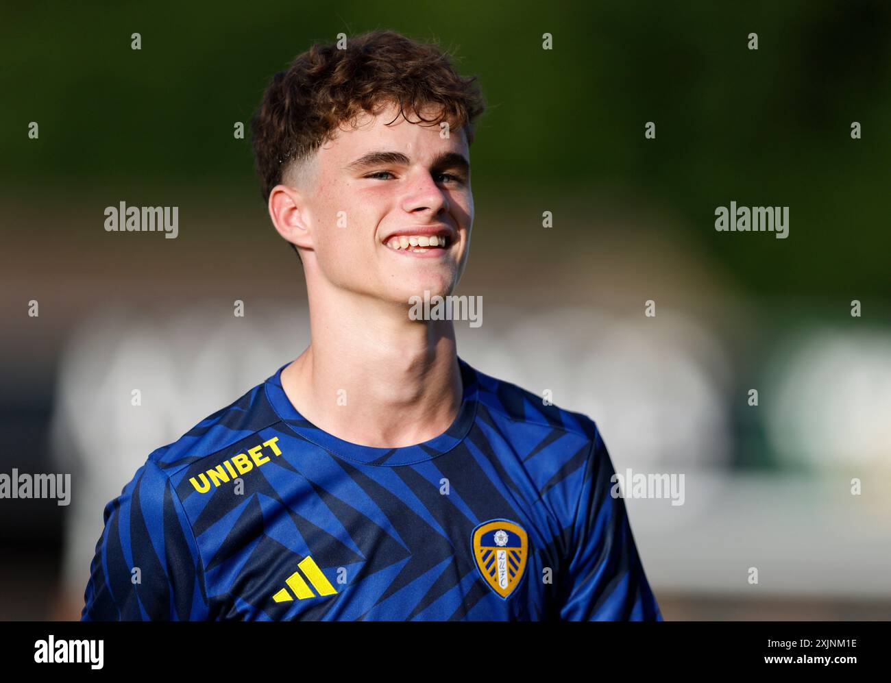 Leeds United's Harry Gray before the pre-season friendly match at The ...