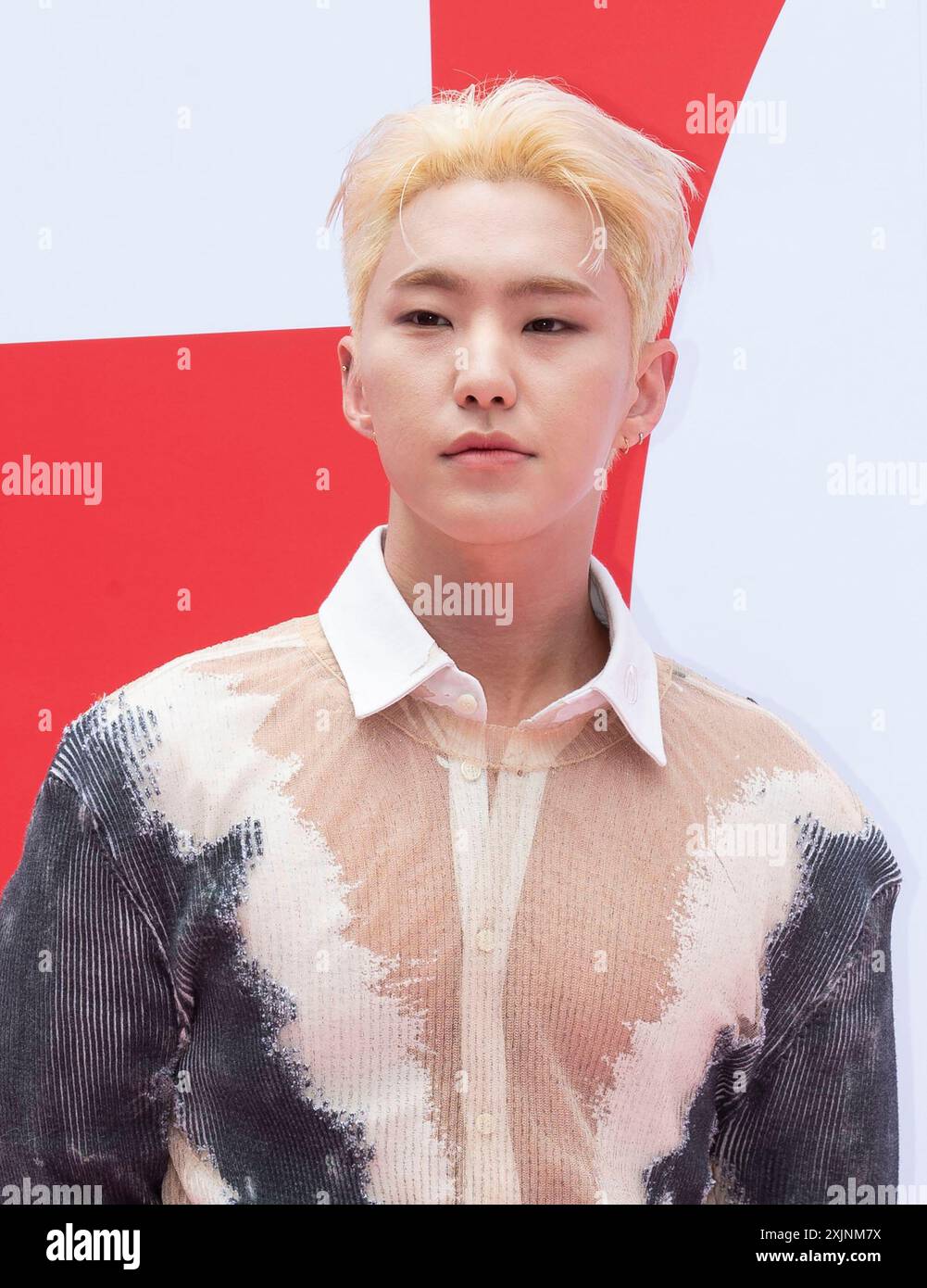 Seoul, South Korea. 19th July, 2024. South Korean singer Hoshi, member ...