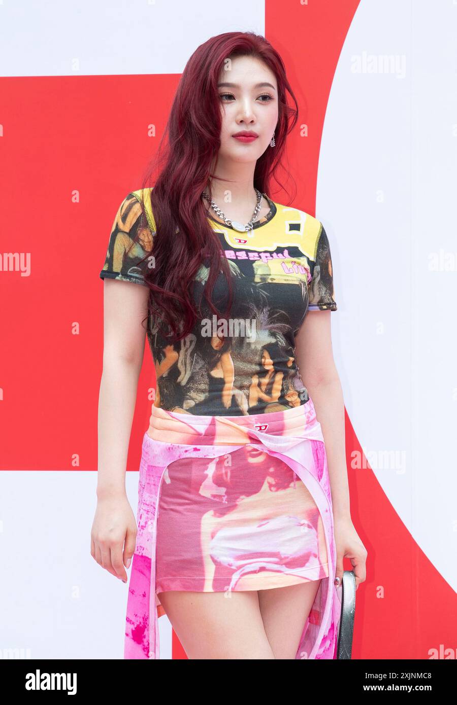 Seoul, South Korea. 19th July, 2024. South Korean singer Joy, member of ...