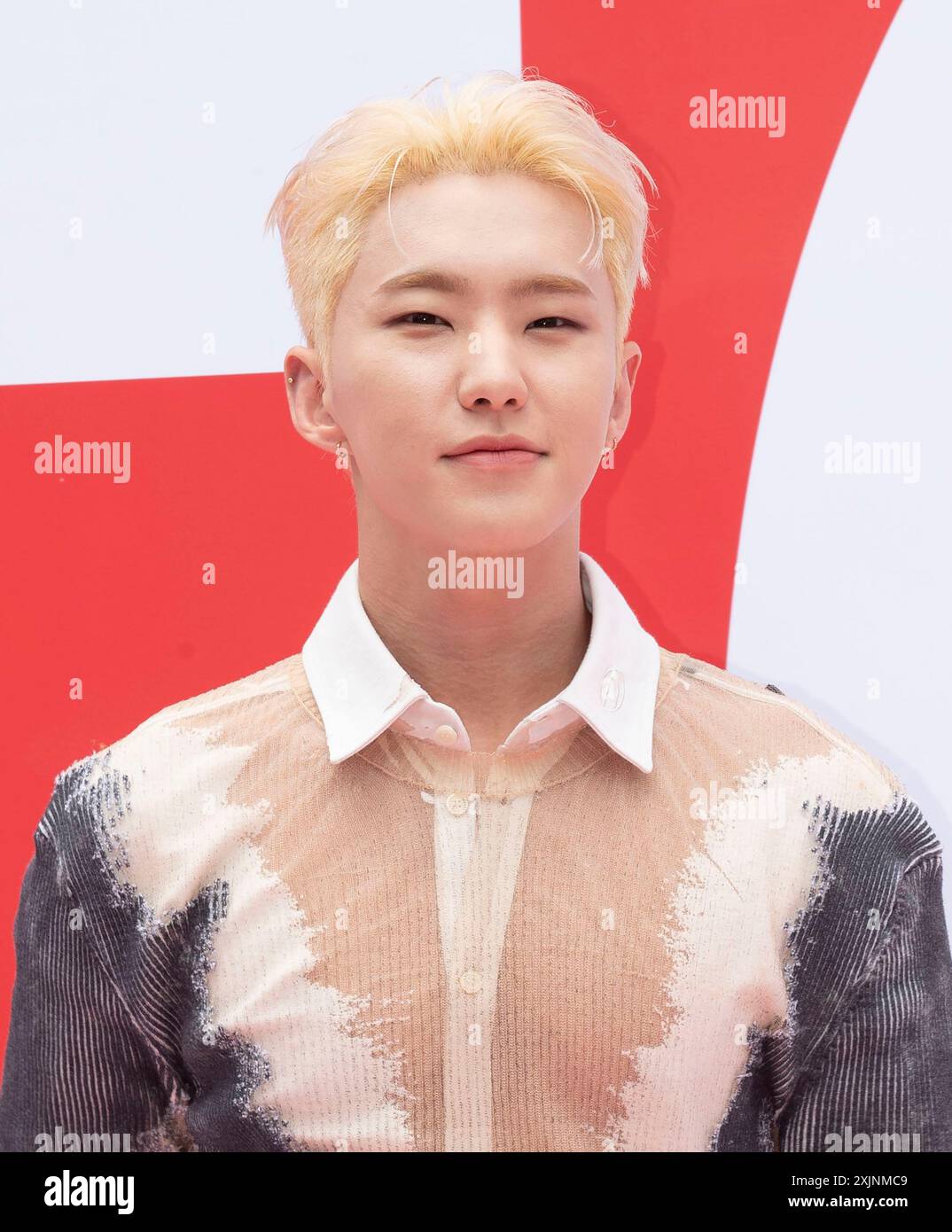 Seoul, South Korea. 19th July, 2024. South Korean singer Hoshi, member ...