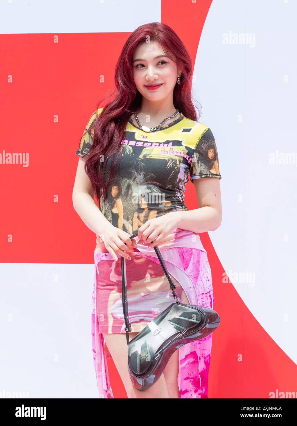 Seoul, South Korea. 19th July, 2024. South Korean singer Joy, member of ...