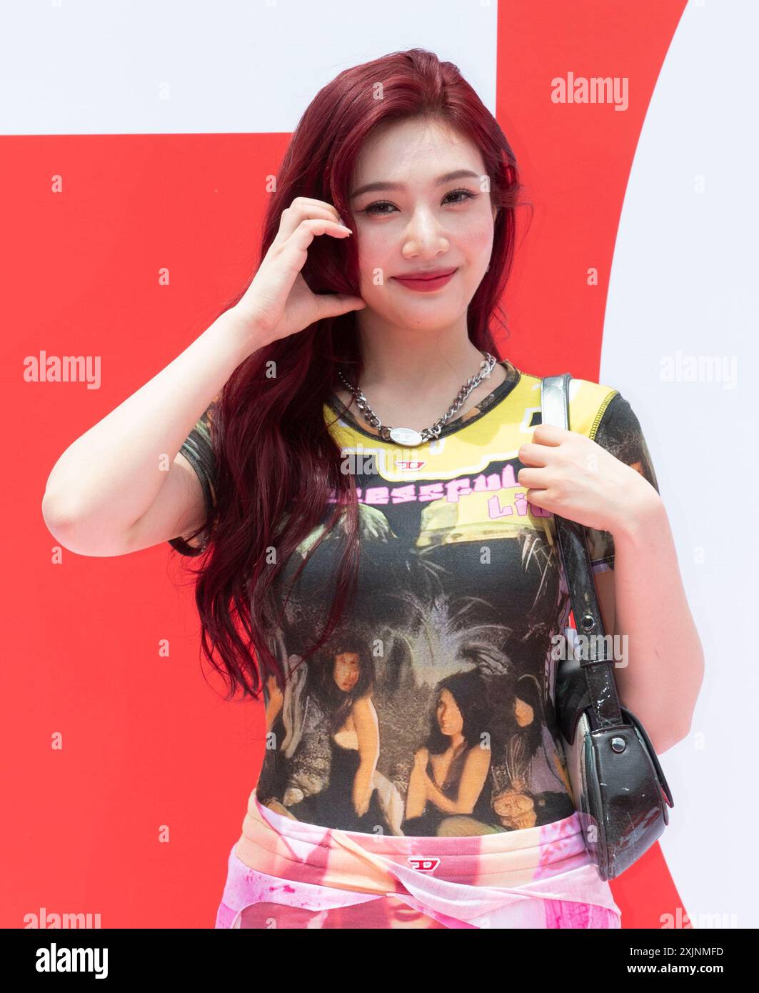 Seoul, South Korea. 19th July, 2024. South Korean singer Joy, member of ...