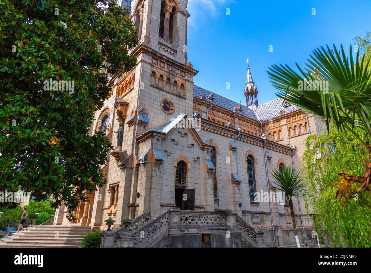 Batumi, Georgia - 14 JUNE 2024: The Church of the Mother of God in ...