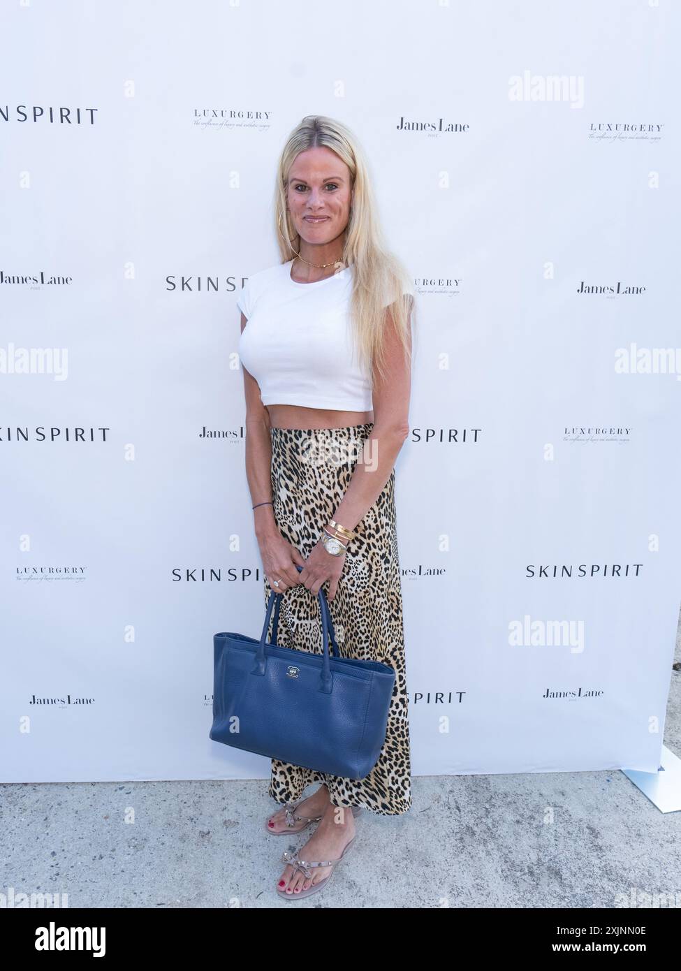 Corinne Bruzzese attends the SkinSpirit Southampton Summer Pop-Up Grand ...