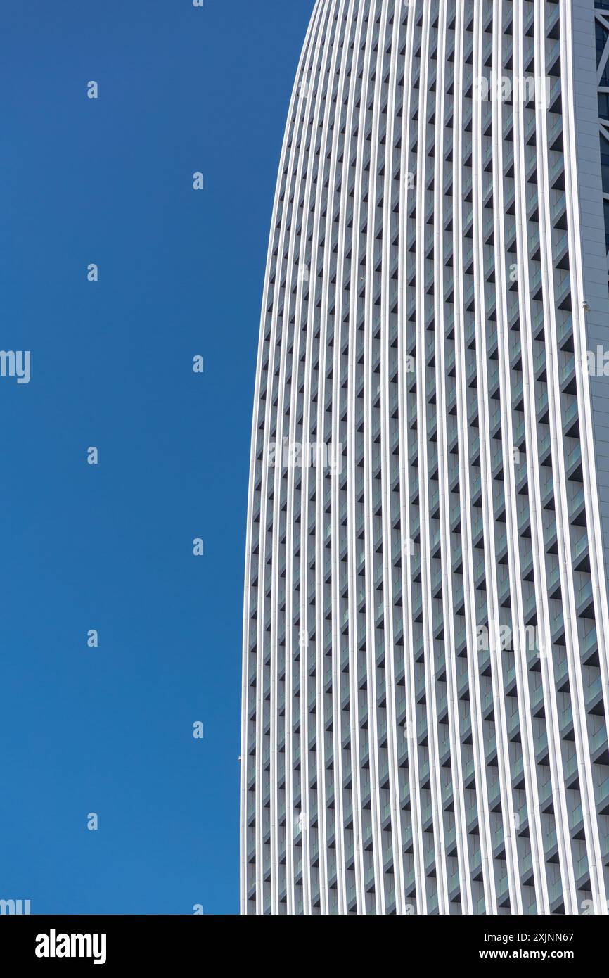 Building facade detail pattern with square and rectangle windows ...