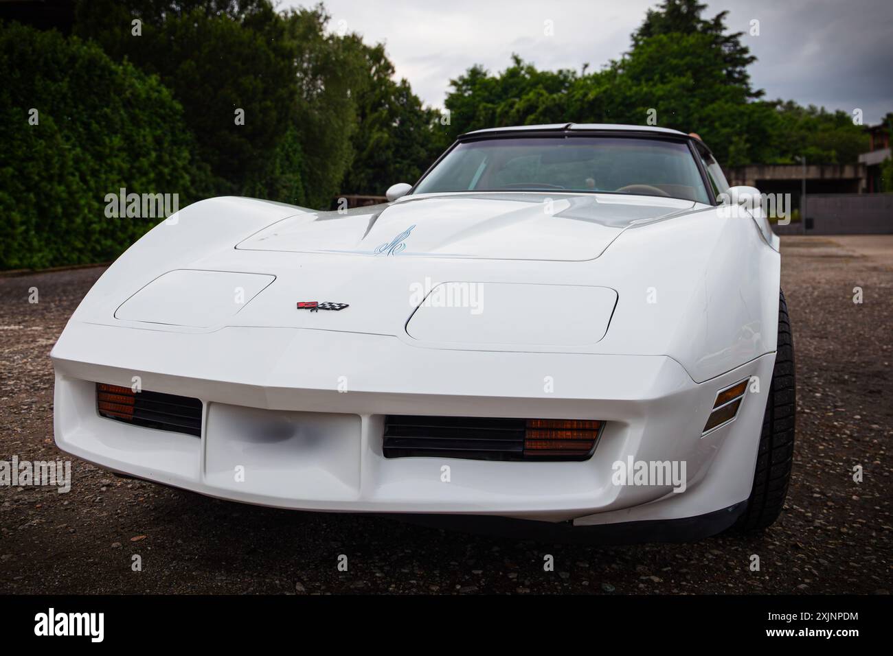 The Chevrolet Corvette, with its aerodynamic design and powerful ...