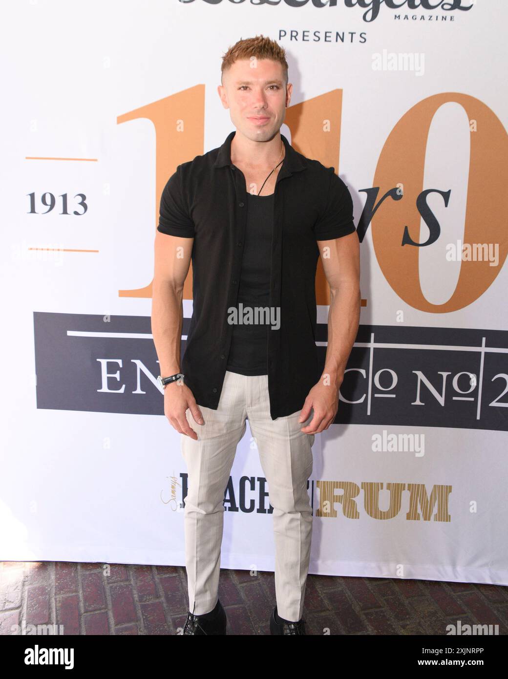 Los Angeles, CA USA - July 24, 2023: Kristos Andrews attends The Engine ...