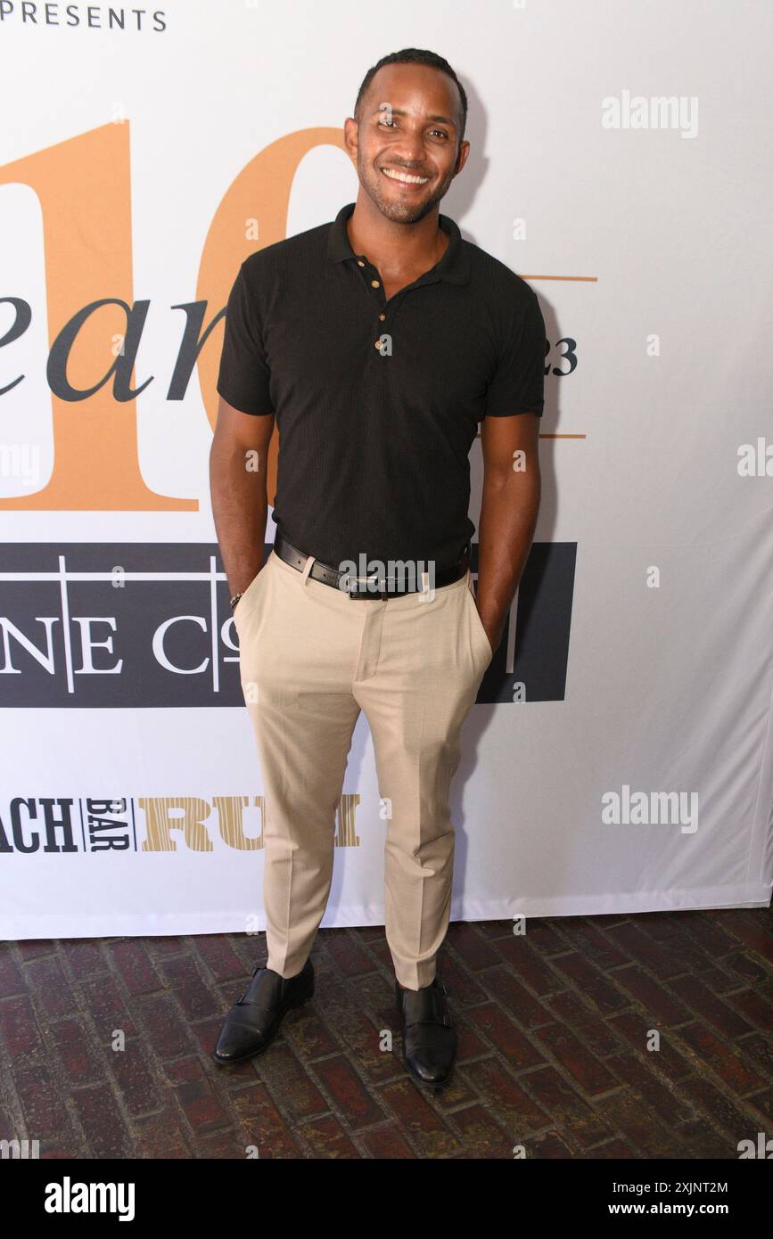 Los Angeles, CA USA - July 24, 2023: Sterling Sulieman attends The ...