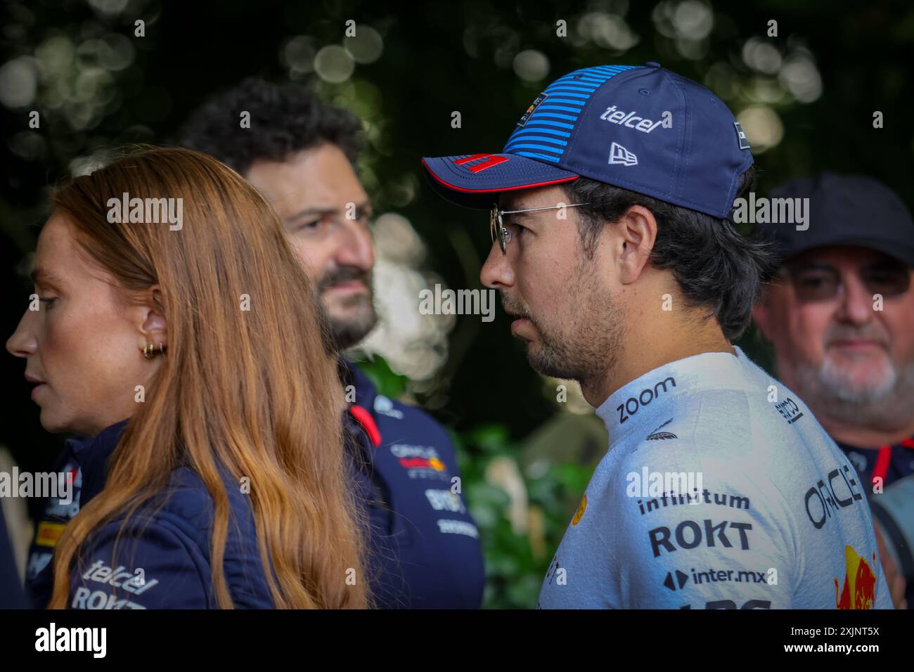 Sergio "Checo" Perez current red bull F1 Driver at Goodwood FoS 2024 ...