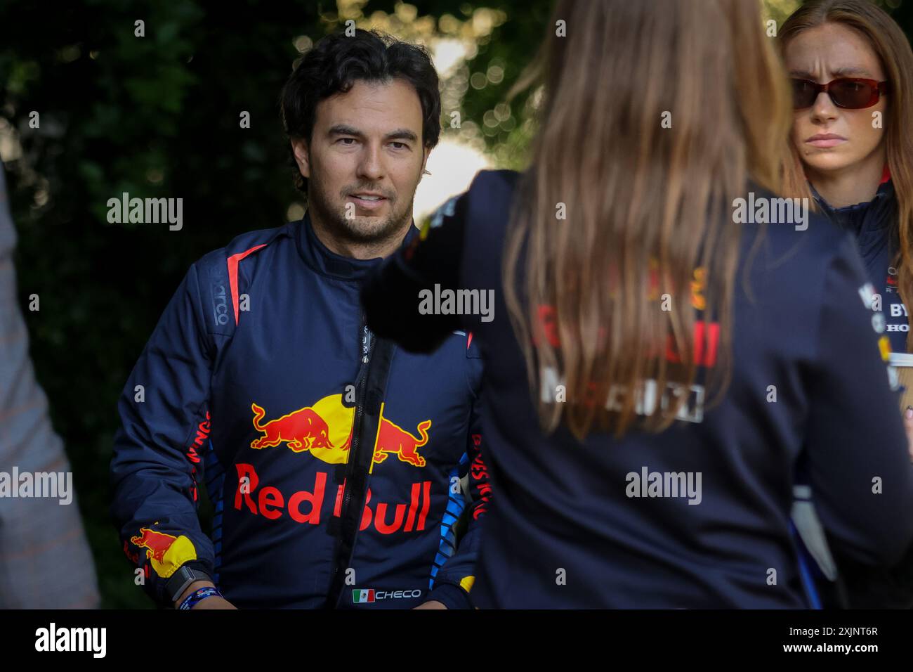 Sergio "Checo" Perez current red bull F1 Driver at Goodwood FoS 2024 ...