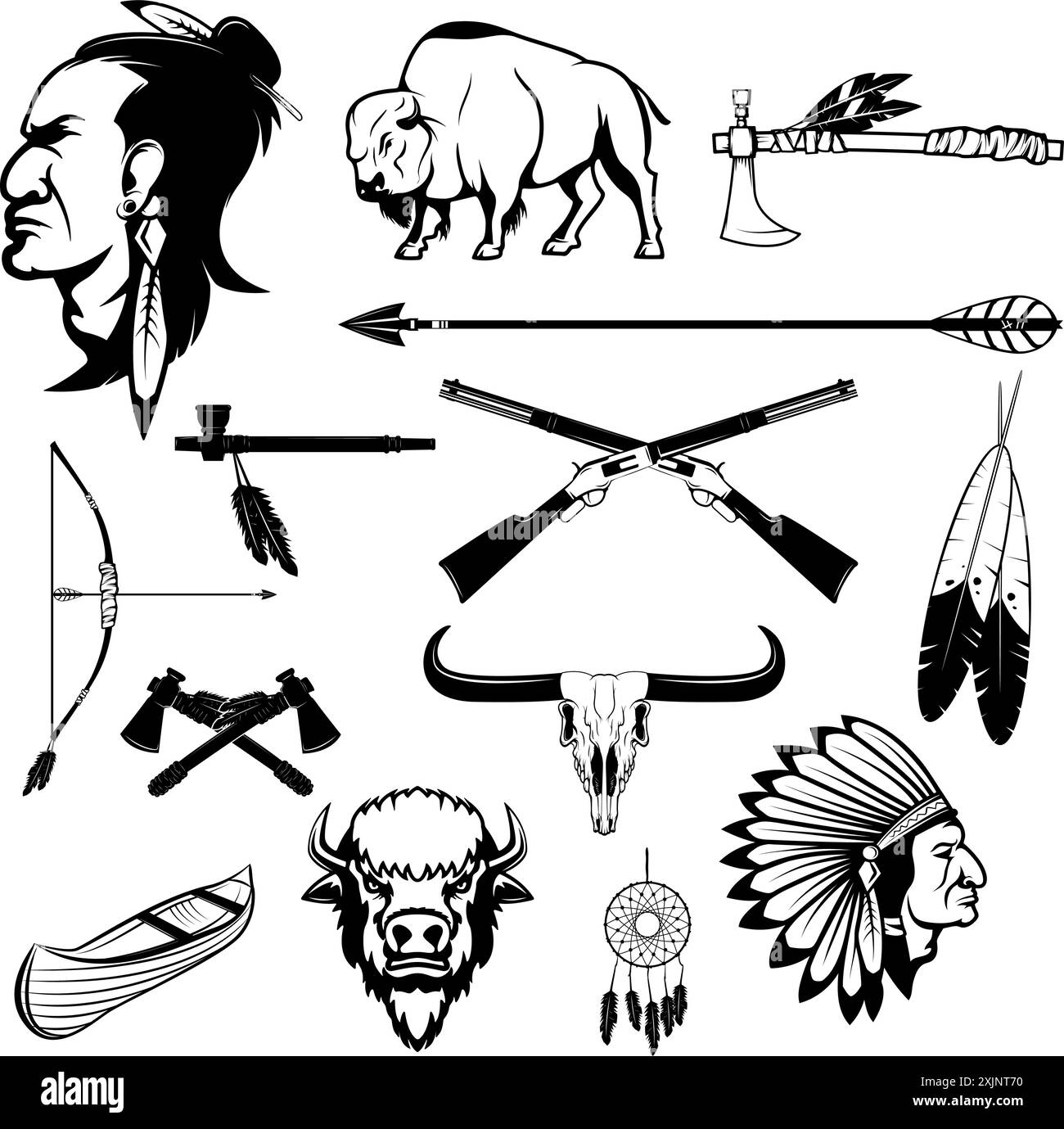 Indian war pipe Black and White Stock Photos & Images - Alamy