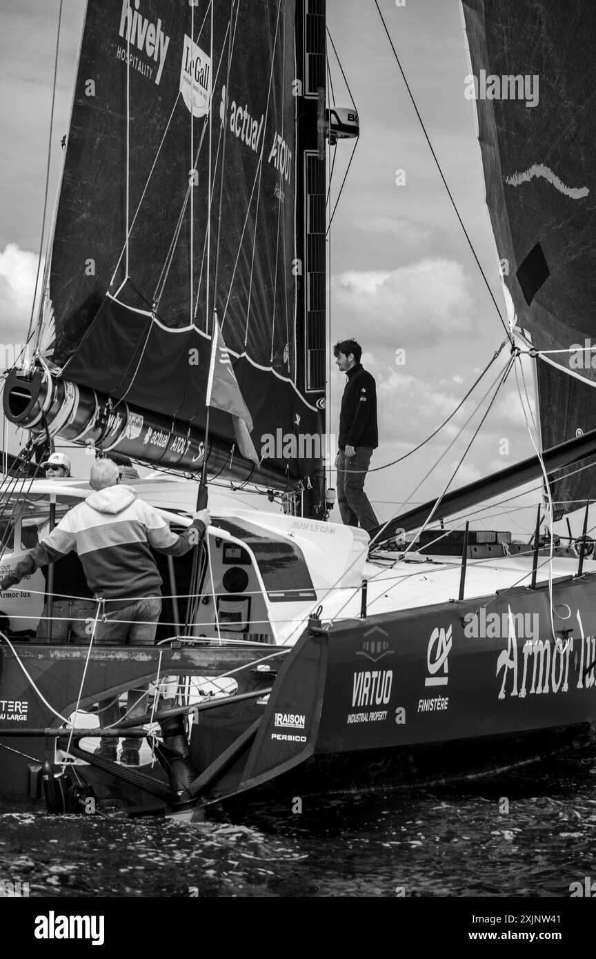 Bretagne, grande parade brest 2024, Fêtes Maritimes Stock Photo - Alamy