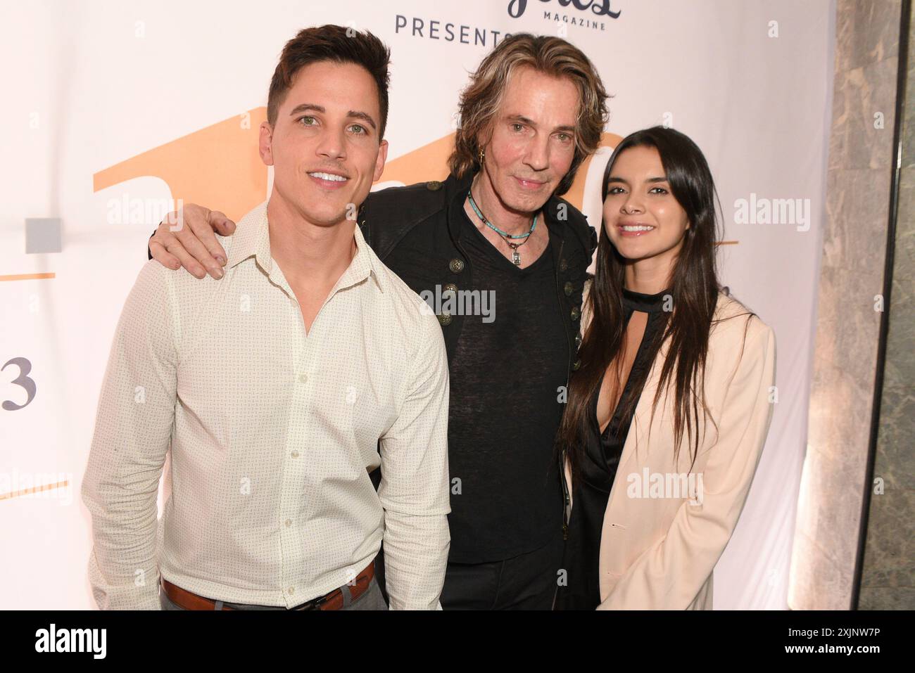 Los Angeles, CA USA - July 24, 2023: Mike Manning, Paola Paulin, Rick ...