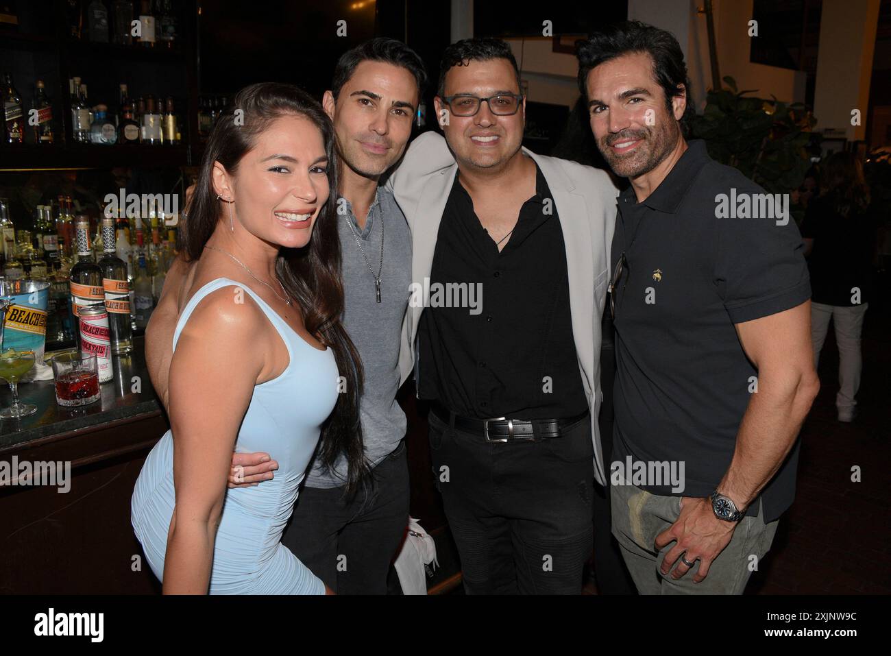 Los Angeles, CA USA - July 24, 2023: Jordi Vilasuso, Gregori Martin ...
