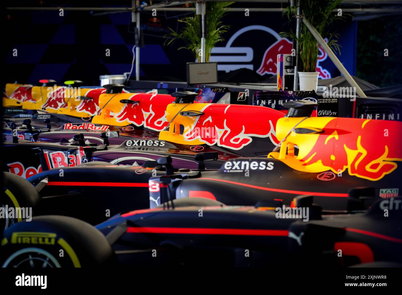 20 year of Red Bull racing celebrated at Goodwood FoS 2024 Stock Photo ...