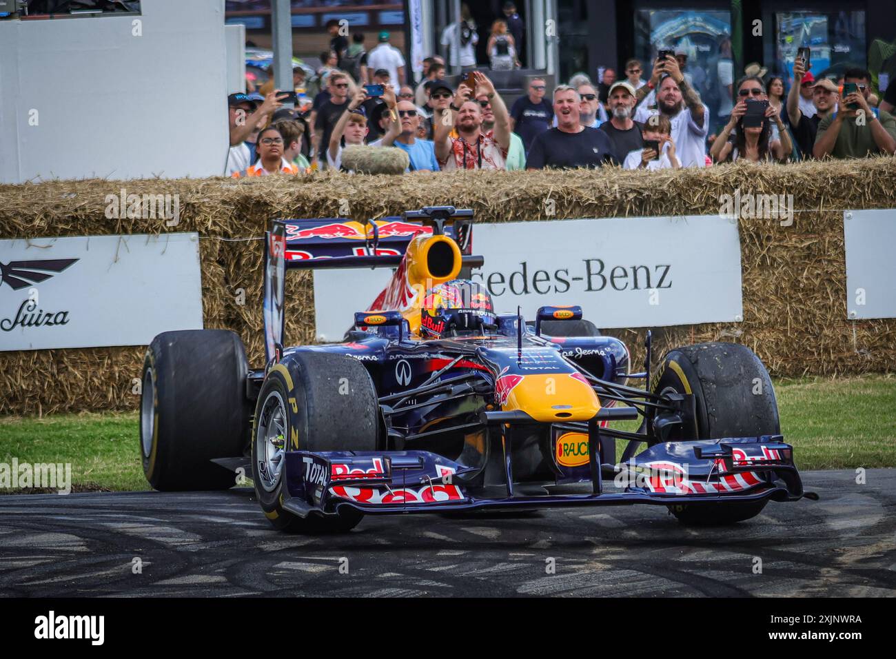 20 year of Red Bull racing celebrated at Goodwood FoS 2024 Stock Photo ...