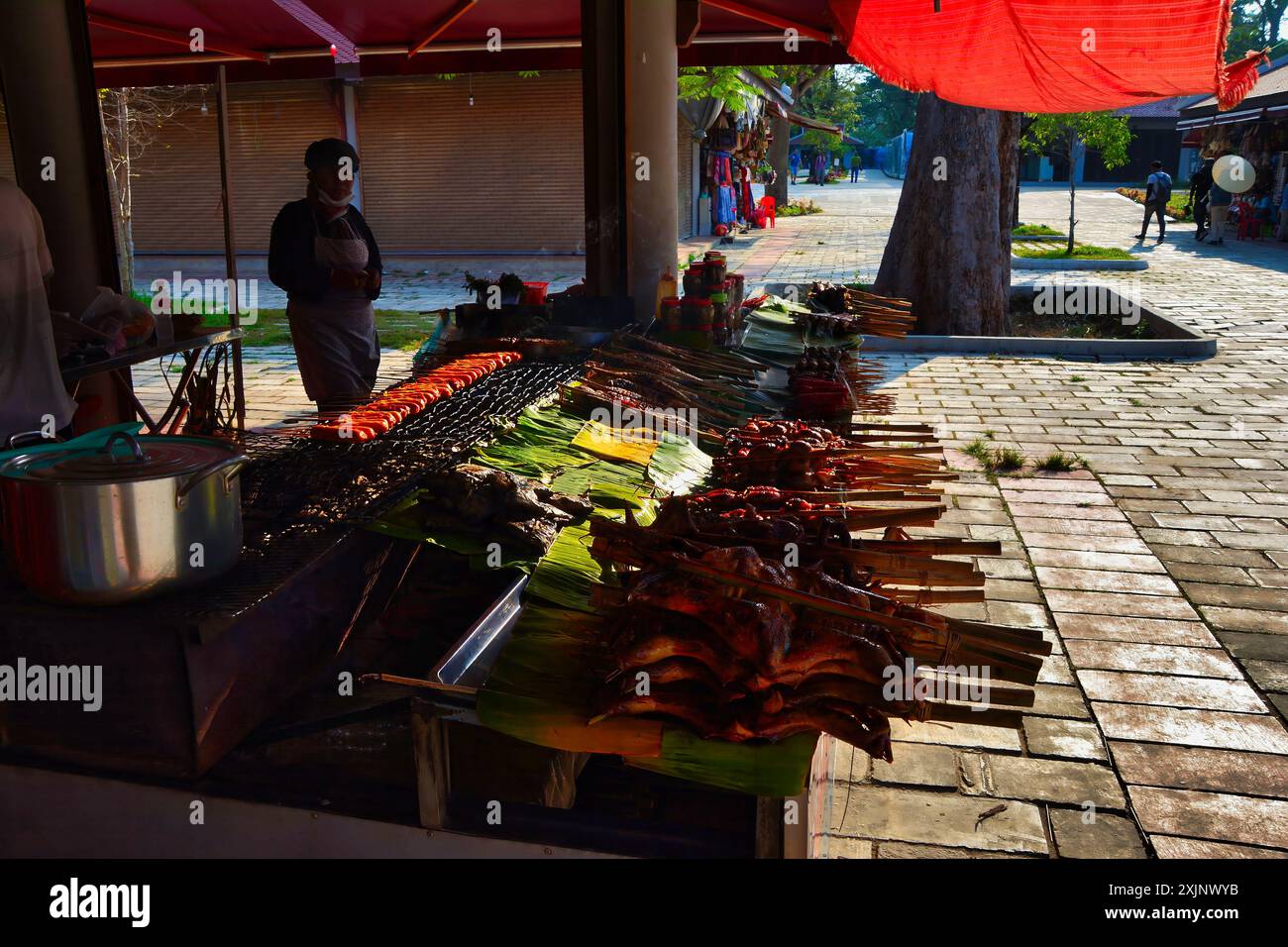 street food in cambodia Stock Photo - Alamy