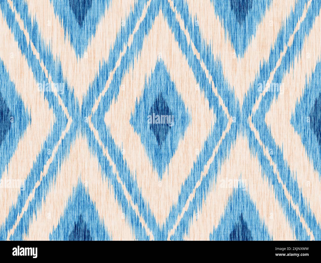 Vintage seamless pattern in Ikat style. Pattern for home decor in retro ...