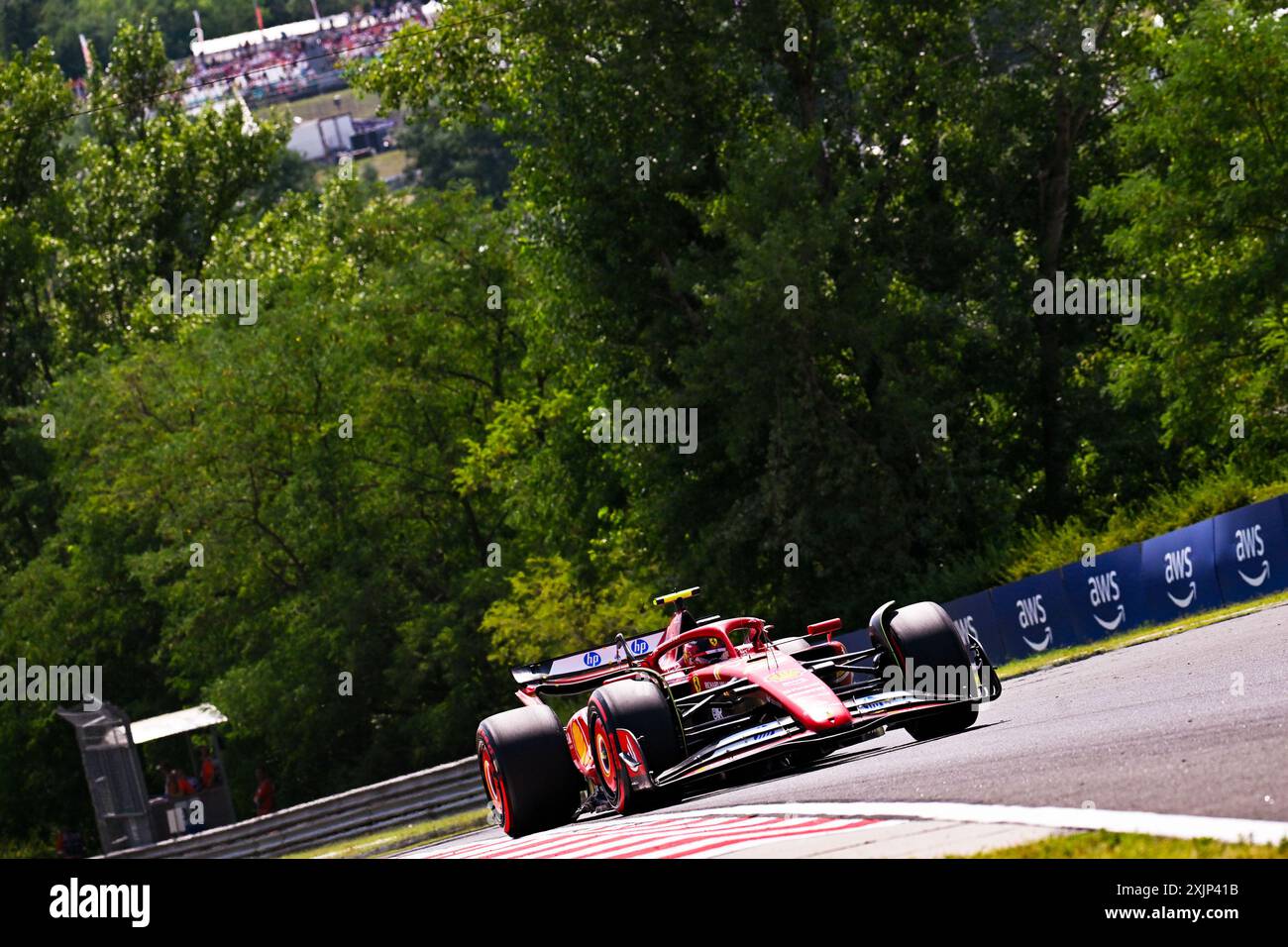 #55 Carlos Sainz Of The Team Scuderia Ferrari HP, Ferrari SF-24, They Face Practice Session 1 ...