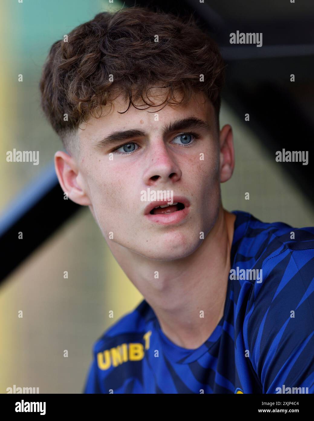 Leeds United's Harry Gray before the pre-season friendly match at The ...