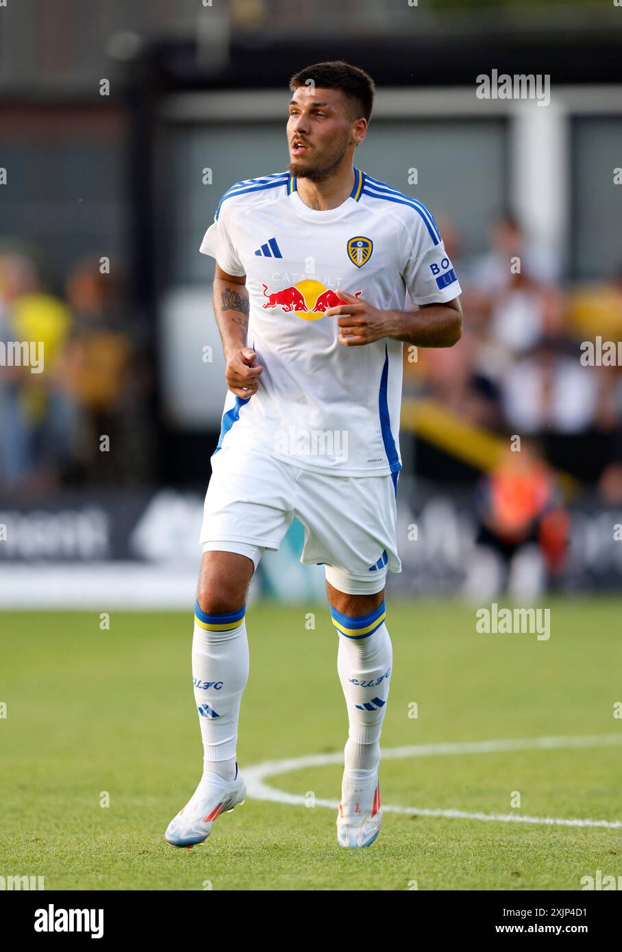 Leeds United's Joel Piroe during the pre-season friendly match at The ...