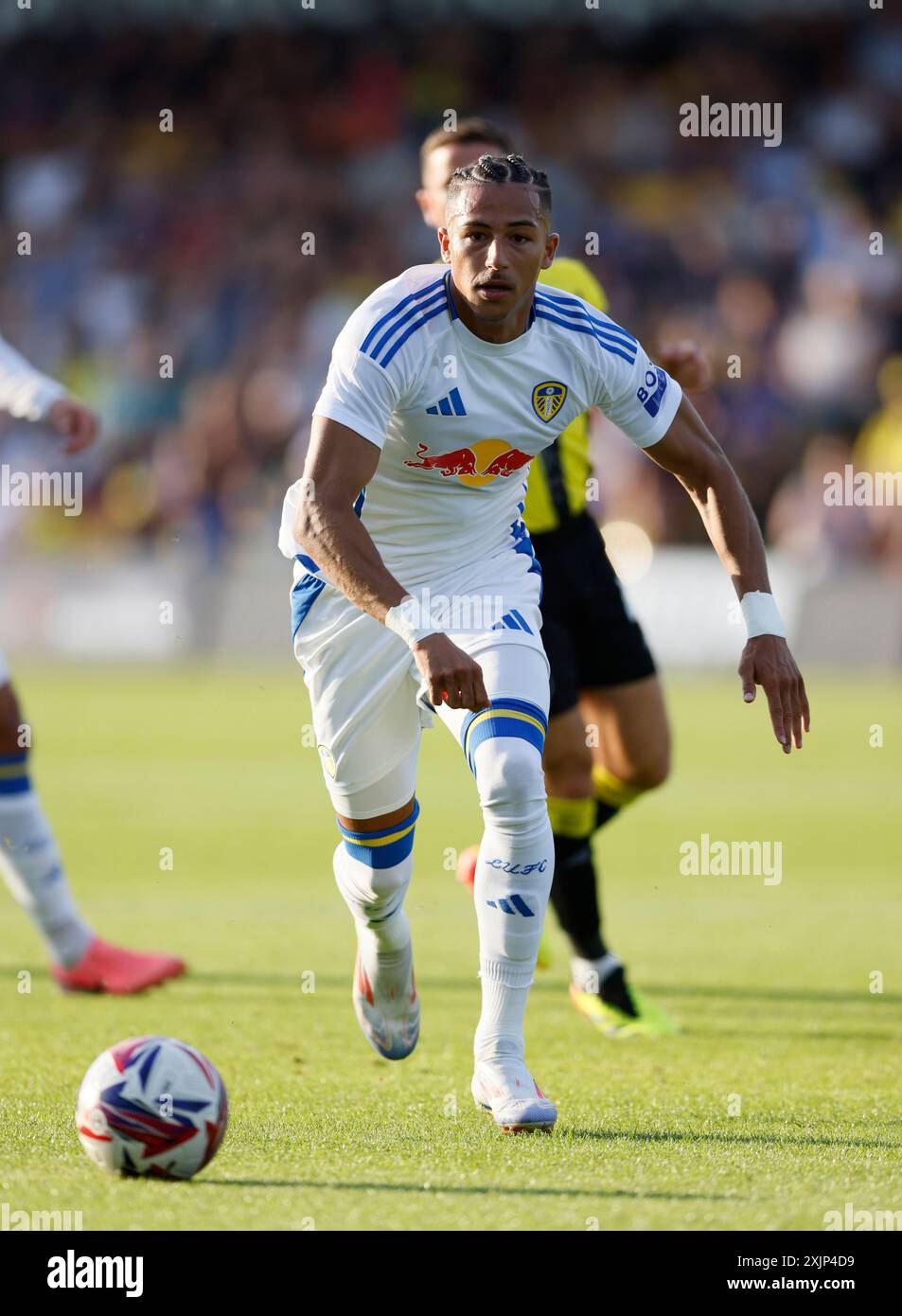 Leeds United's Mateo Joseph during the pre-season friendly match at The ...