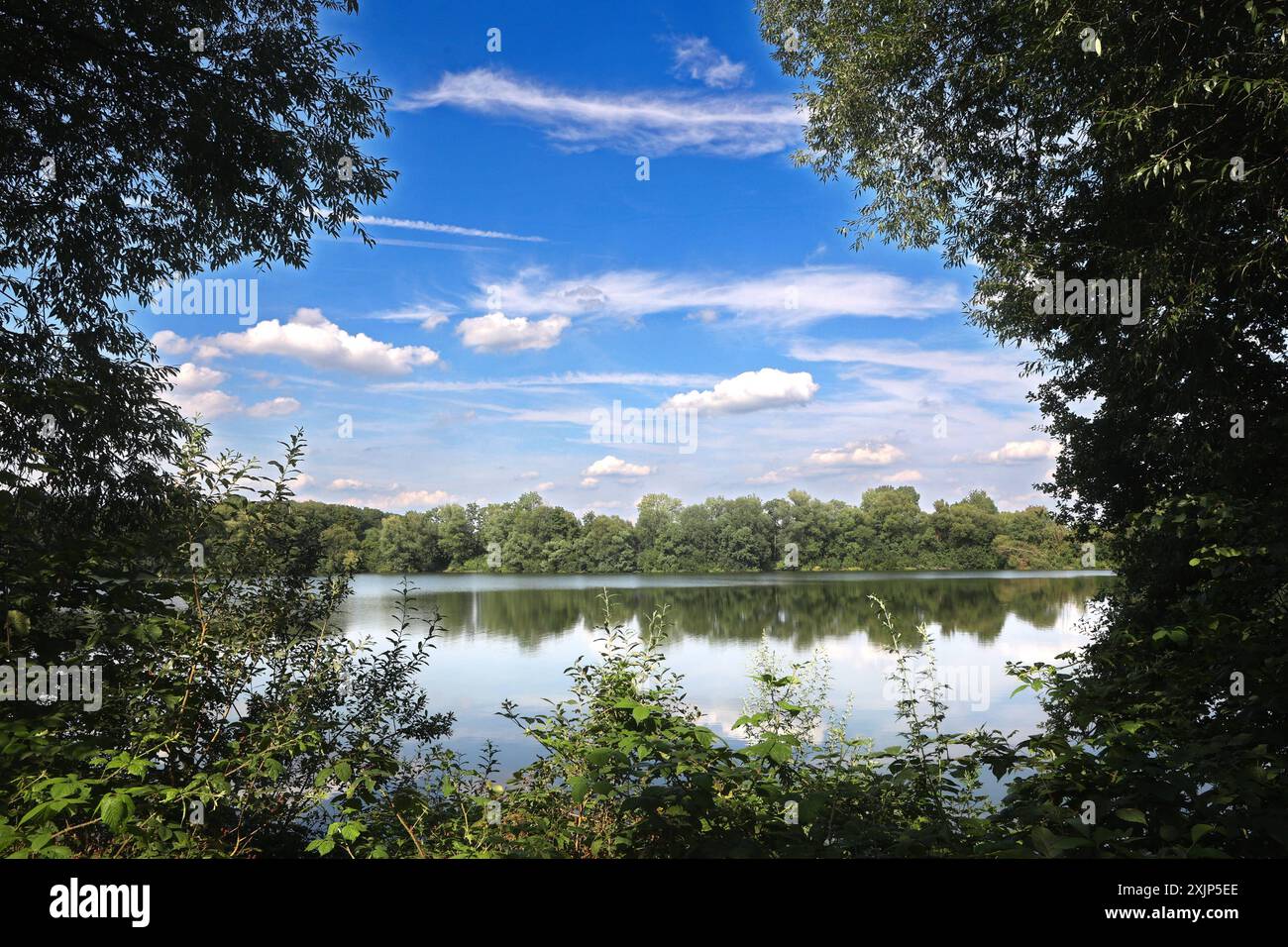Buldener See im Münsterland Wege entlang der Buldener Seen, die aus ...